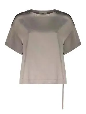 Herno Asymmetric Hem Blouse - Neutrals