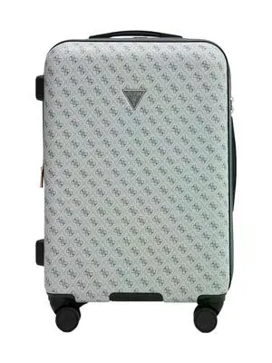 Guess Logo-print Luggage Bag - Grey