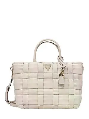 Guess Logo-detail Tote Bag - Neutrals