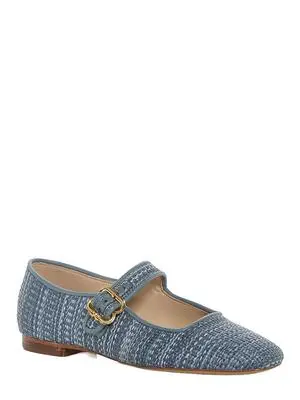 Sam Edelman Michaela Mary Jane Flats - Slate Sky