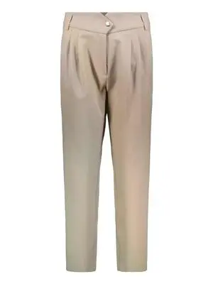 Herno Pleated Trousers - Neutrals