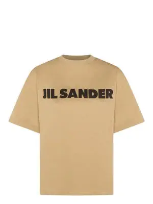 JIL SANDER T-shirt Logo - Beige