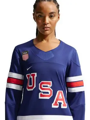 Nike Team Usa Hockey Jersey - Blue