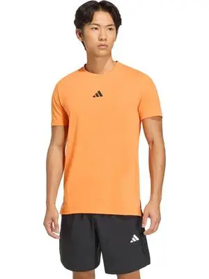 Adidas Designed For Training Workout Tee - Pure Orange