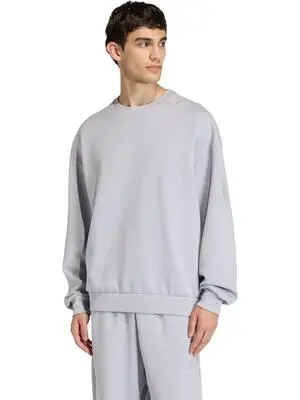 Adidas Soft Lux Sweatshirt - Halo Silver