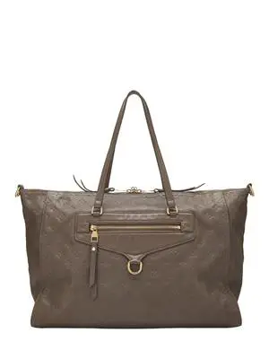LOUIS VUITTON Monogram Empreinte Lumineuse Tote - Brown