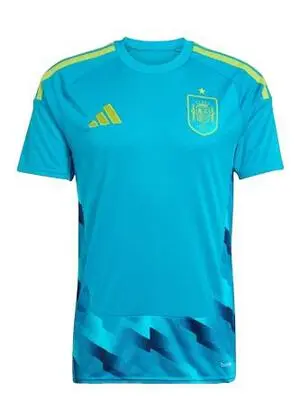 Adidas Spain 2026 Home Goalkeeper Jersey - Bold Aqua