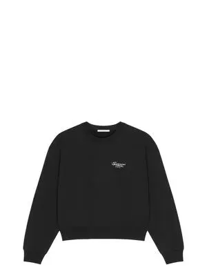 Givenchy Fleece Sweatshirt With Stamp Print - Black