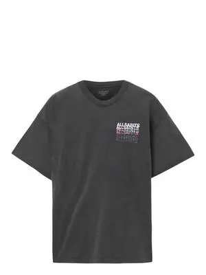 ALLSAINTS Organic Cotton Graphene Oversized T-shirt - Black