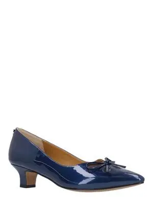 J. Reneé Calinda Kitten Heel Pumps - Navy