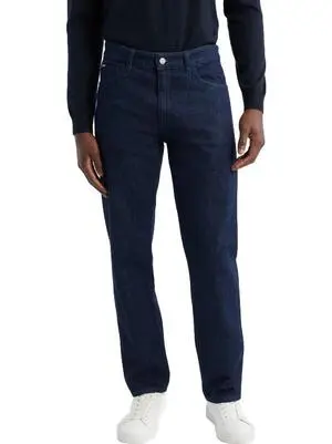 BOSS Ogden Straight Leg Jeans - Dark Blue