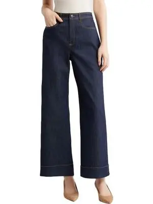 Cinq À Sept Betsy Wide-leg Jeans - Indigo