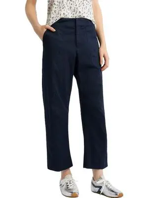 Rag & Bone Anita Stretch Cotton Ankle Pants - Salute