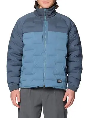 Mountain Hardwear Stretchdown Big Baffle 700 Fill Power Down Jacket - Adriatic Blue/moon Blue