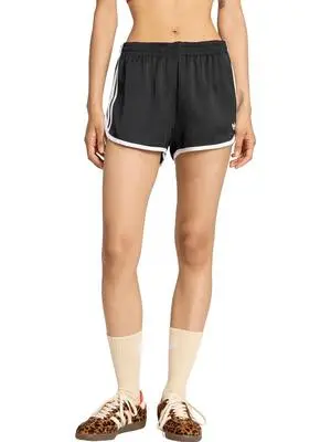 Adidas Originals By Alexander Wang 3-stripes Sprinter Shorts - Black/white