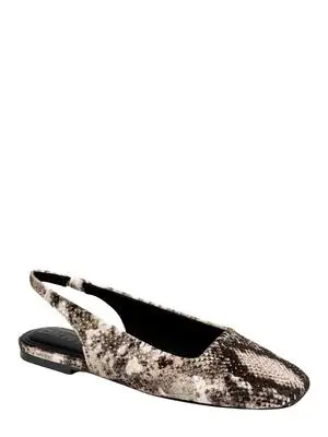 Dkny Darrow Slingback Flat - Beige Multi