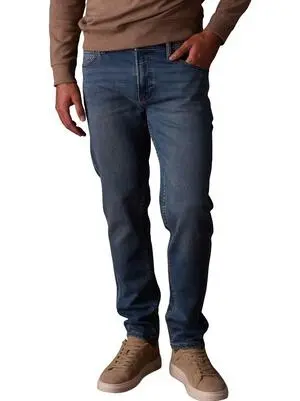 THE NORMAL BRAND Comfort Terry Five-pocket Jeans - Dark Wash