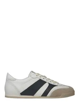 COLLEGIUM Pista Low-Top Sneakers White/black Leather