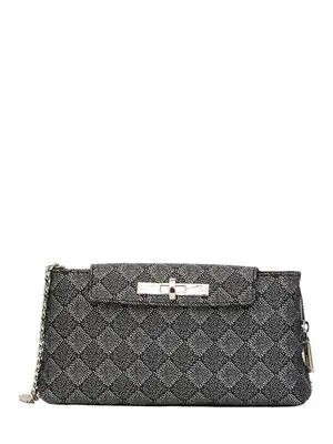 HAMMITT Jacquard Clutch With Chain Strap - Diamond Marquee/silver