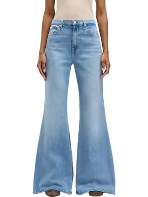 SEVEN High-waist Flare Wide-leg Jeans - Joker