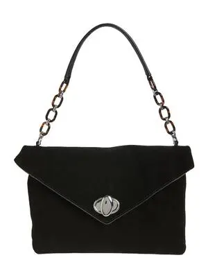 Rebecca Minkoff Love Note Suede Shoulder Bag - Black