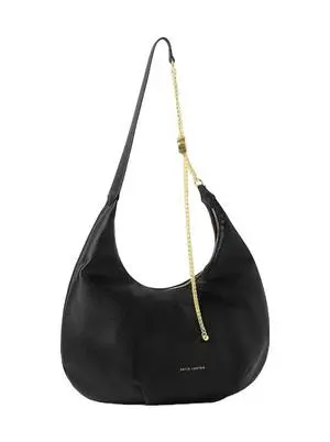 KATIE LOXTON Remi Slider Chain Shoulder Bag Black