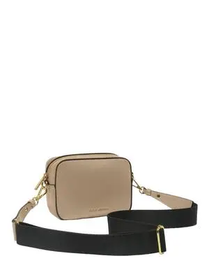 KATIE LOXTON Marni Mini Crossbody Bag - Light Taupe And Charcoal