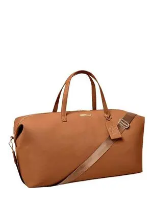KATIE LOXTON Carryall Weekender Bag - Cognac