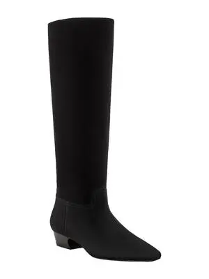 STUART WEITZMAN Knee-high Suede Boots - Black