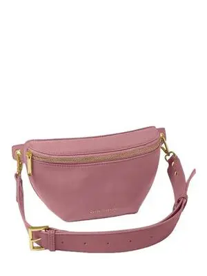 KATIE LOXTON Nylon-luxe Belt Bag - Deep Rose