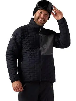 BACKCOUNTRY Peale Primaloft Stitch-free Baffle Stretch Jacket - Black