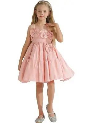 MIMI TUTU Buttercup Ravenna Dress - Pink