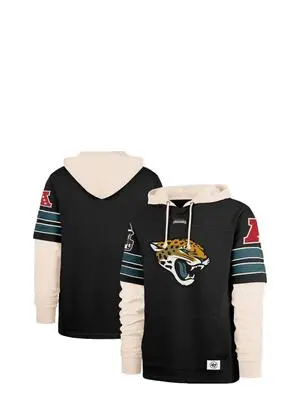 '47 Jacksonville Jaguars Split Zone Cornerback Duo Hoodie - Black