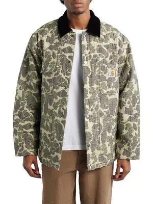 Carhartt Work In Progress Camo Tapestry Chore Coat - Camo Duck