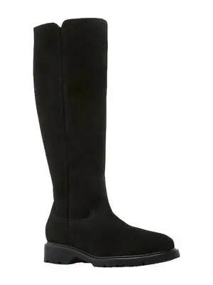 La Canadienne Harry Waterproof Knee High Boot - Black Suede