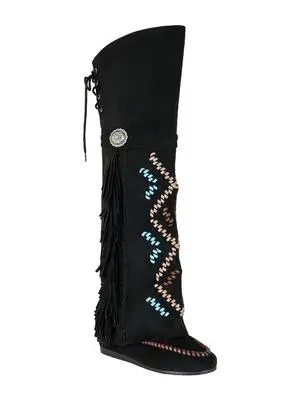 AZALEA WANG Edmund Over-the-knee Boots - Black