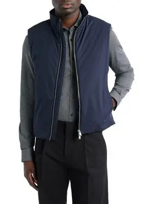 BOSS Carens Zip Vest - Dark Blue