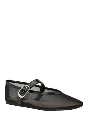 Nine West Vanceen Mary Jane Flat - Black