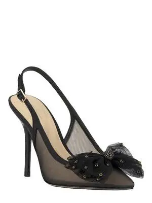 Jessica Simpson Lavilra Slingback Pointed Toe Pump - Black