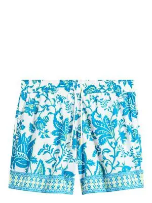 Etro Roma Floral Swim Trunks - Stampa F.do Verde