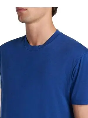 TOM FORD Men & Apos;s Lyocell-cotton Crewneck T-shirt Prussian B