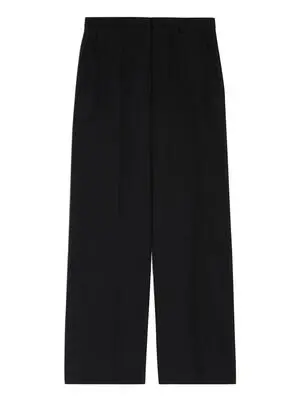 Balenciaga Large Tailored Pants - Black