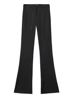 Blumarine Diagonal-weave Trousers - Black