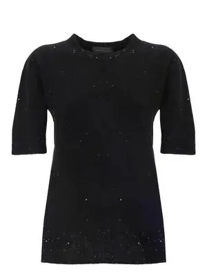 LORENA ANTONIAZZI Sequin-Embellished Sweater