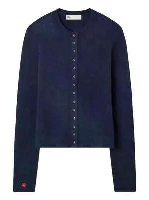 Tory Burch Buttoned Cardigan - Blue