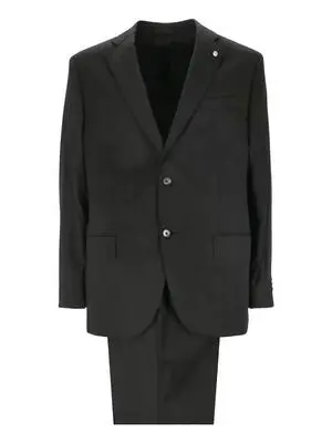 L.B.M. 1911 Single-breasted Suit - Black