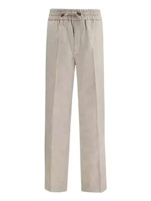 Brioni Asolo Drawstring Trousers - Neutrals