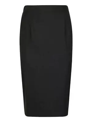 SA SU PHI Elasticated Skirt - Black