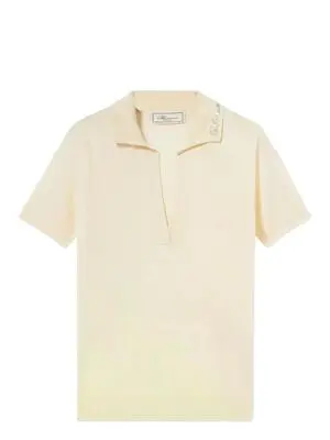 Blumarine Polo-collar Sweater - Neutrals