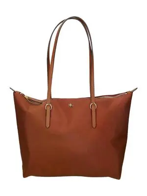 Ralph Lauren Tote Bag With Logo - Brown